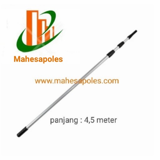 Jual aluminium telescopic extension stick 4,5 meter | Shopee Indonesia