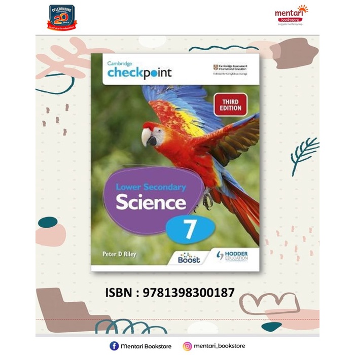 Jual Bestseller Hodder Cambridge Checkpoint Lower Secondary Science ...