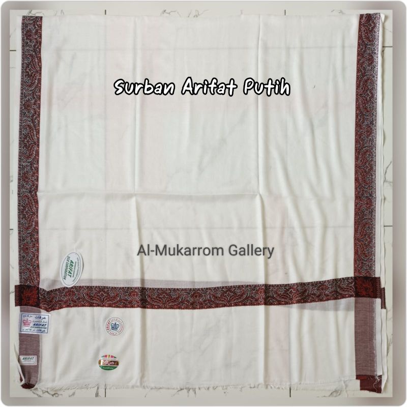 Jual Surban Putih Arifat (Original) | Shopee Indonesia