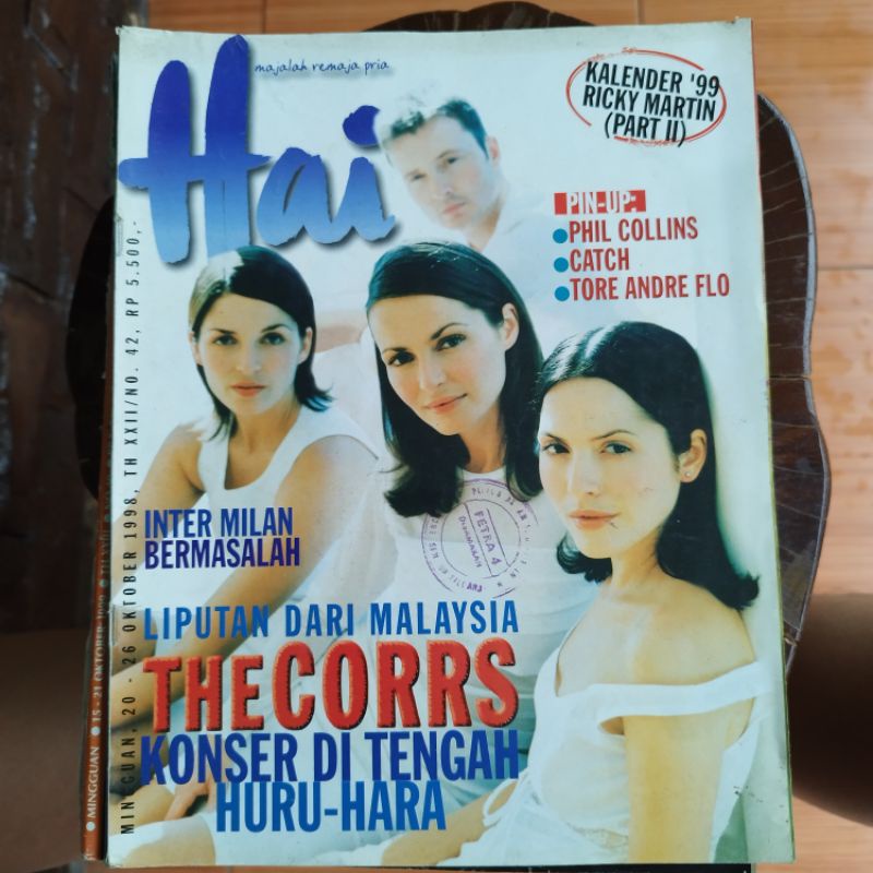Jual Majalah Hai cover The corrs - artikel & wawancara | Shopee Indonesia Jual Majalah Hai cover The corrs - artikel & wawancara | Shopee Indonesia