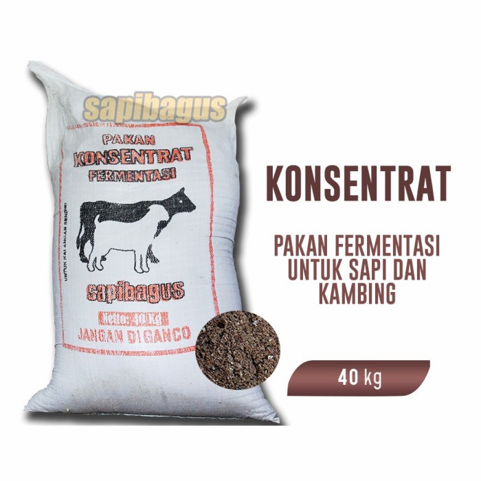 Jual Konsentrat/ Pakan Sapi, Kambing, Domba, Babi (50Kg) | Shopee Indonesia