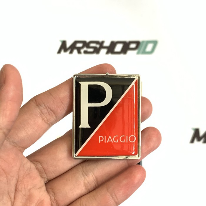 Jual Emblem P Coret / Emblem Piaggio / Emblem Vespa Matic | Shopee ...
