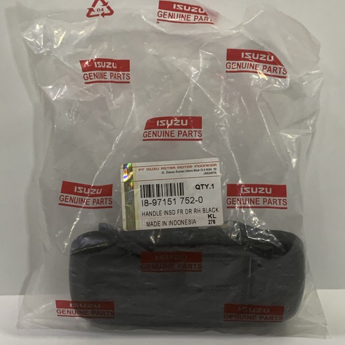 Jual Handle Pintu Dalam Panther Kanan Warna Hitam 8-97151 752-0 Kode ...