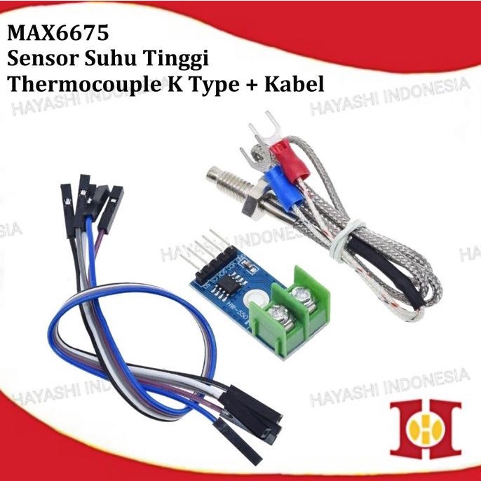 Jual MAX6675 K Type Thermocouple Temperature Sensor Suhu Arduino Module ...