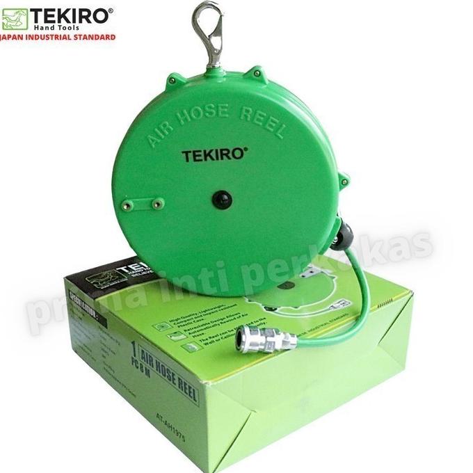 Jual Selang Kompresor Roll Otomatis 8M Air Hose Reel Selang Compresor ...