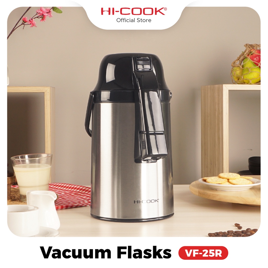 Jual Hi-Cook Vacuum Flask Thermos 2.500ml - VF 25R | Shopee Indonesia