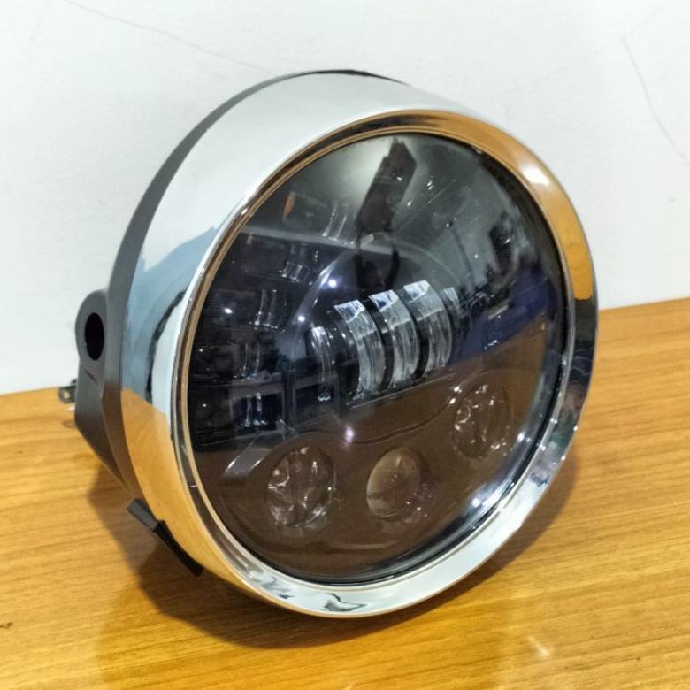 Jual Lampu daymaker 7 inch 19 led Daymaker Cobra Predator 7 inch SET ...
