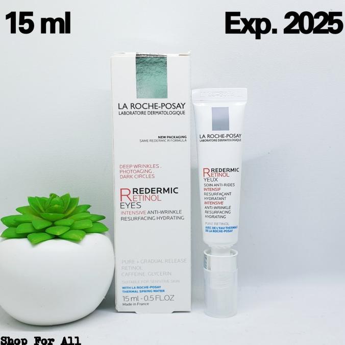 Jual LA ROCHE POSAY Redermic R Eyes - Retinol Eye Cream 15ml (Full Size ...