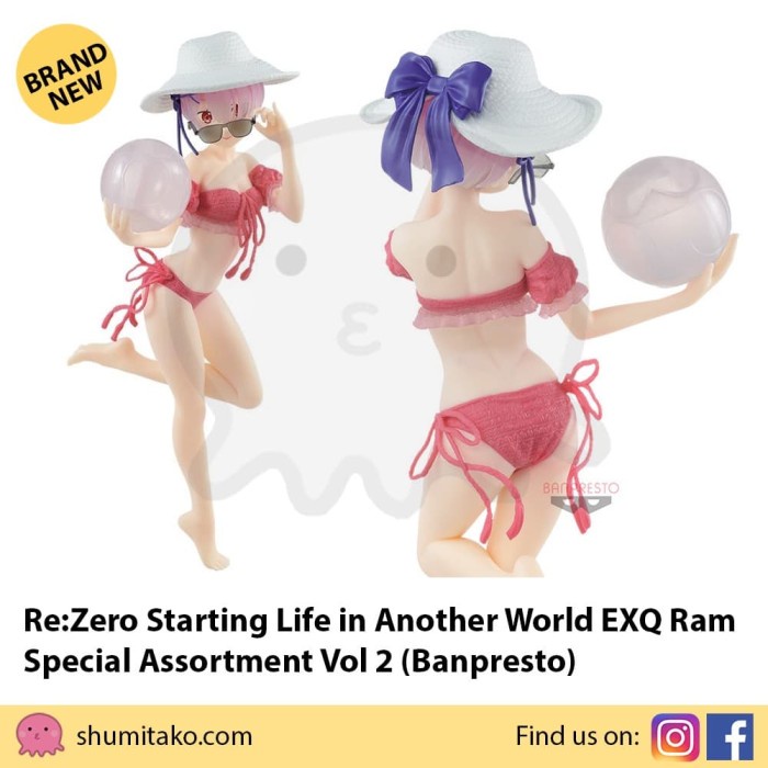 Jual Re Zero Starting Life in Another World EXQ Ram Vol 2 by Banpresto | Shopee Indonesia