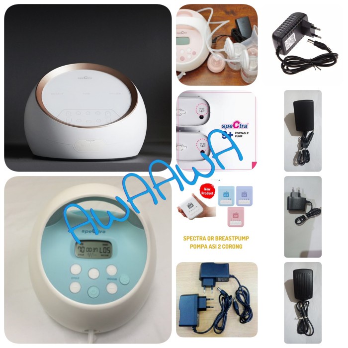 Jual adaptor Charger spectra 9+ plus M1 New S1 S2 pompa asi breast pump ...