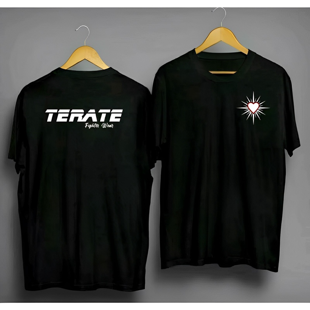 Jual KAOS PSHT LOGO SINAR TERATE FIGHTER WEAR // kaos katun combed 30s ...