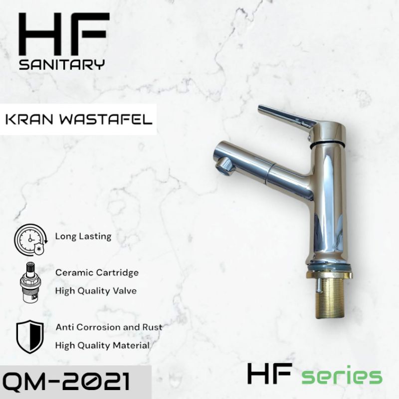 Jual QM-2021 Kran air tarik wastafel panas dingin keran modern mewah ...