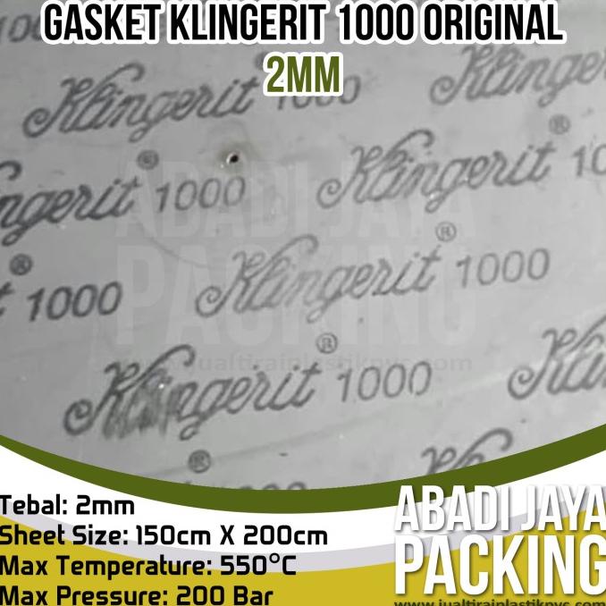 Jual gasket Klingerit 1000 2mm ORIGINAL | Shopee Indonesia