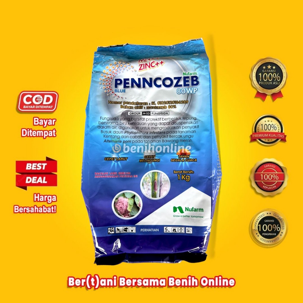 Jual FUNGISIDA PENNCOZEB 80 WP 1 KG mancozeb pengendali patek | Shopee ...