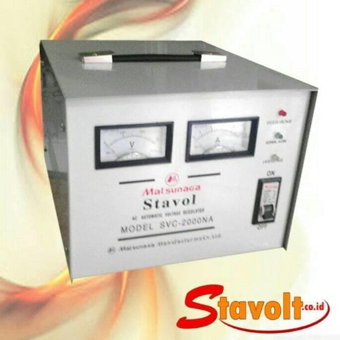 Jual Matsunaga Stavol Stabilizer 2000 Watt (2Kva) | Shopee Indonesia