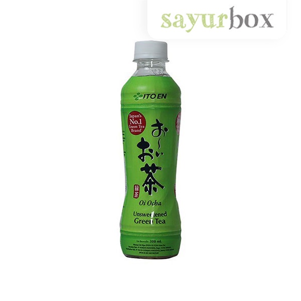 Jual ITO EN Unsweetened Green Tea Botol 300 ml Sayurbox | Shopee Indonesia