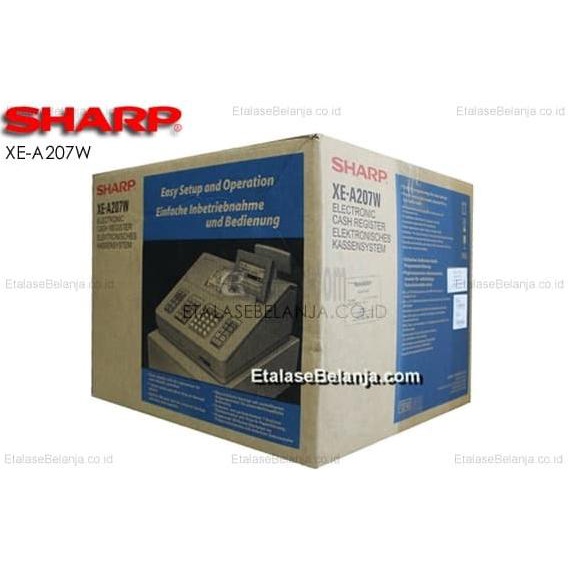 Jual Mesin Kasir Cash Register 2000 Plu - Sharp Xe-A207W | Shopee Indonesia