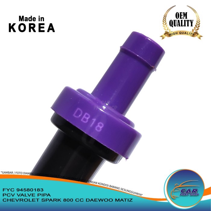 Jual pcv valve pipa pcv chevrolet spark 800 cc daewoo matiz star ...