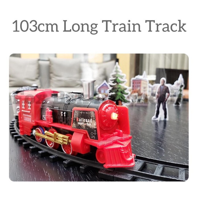 Jual DISKON SPESIAL STEAM TRAIN - SET MAINAN KERETA API REMOTE CONTROL ...