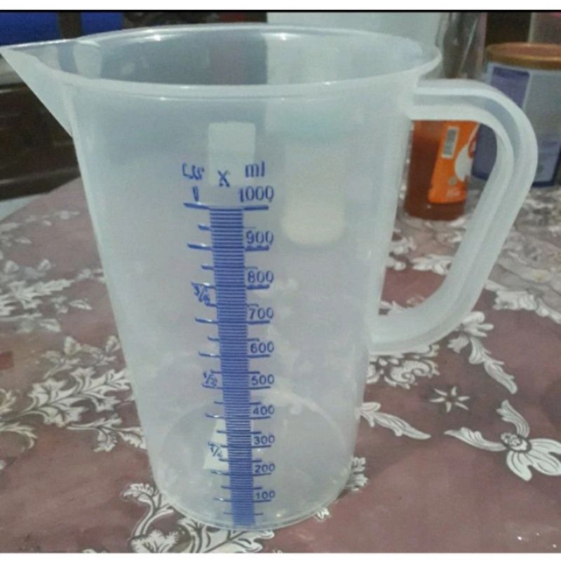 Jual GELAS TAKAR 1 LITER GREEN LEAF 1831 TEBAL / GELAS UKUR TAKARAN ...