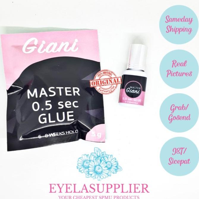 Jual Giani 0.5 Sec Expert Master Glue 0.5 detik Eyelash Extension USA | Shopee Indonesia