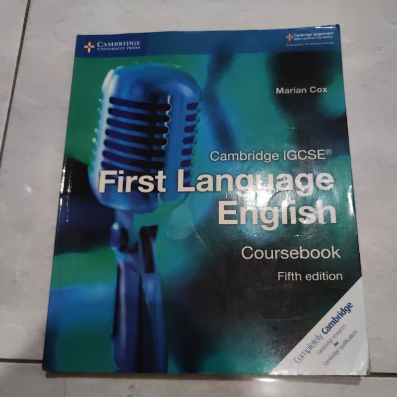 Jual Cambridge IGCSE First Language English coursebook - fifth edition ...