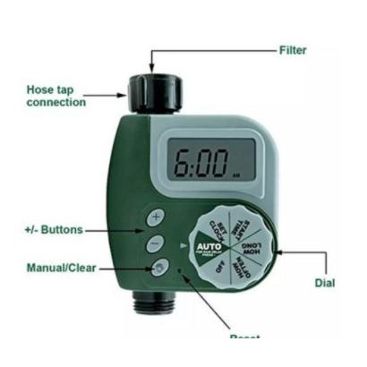 Jual Digital Timer Kran Air Taman Otomatis Auto Sprinkler Keran Taman ...