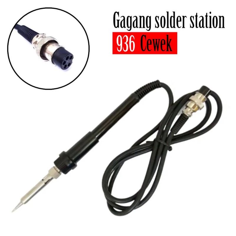 Jual GAGANG SOLDER STATION 936 CEWEK / FEMALE | Shopee Indonesia