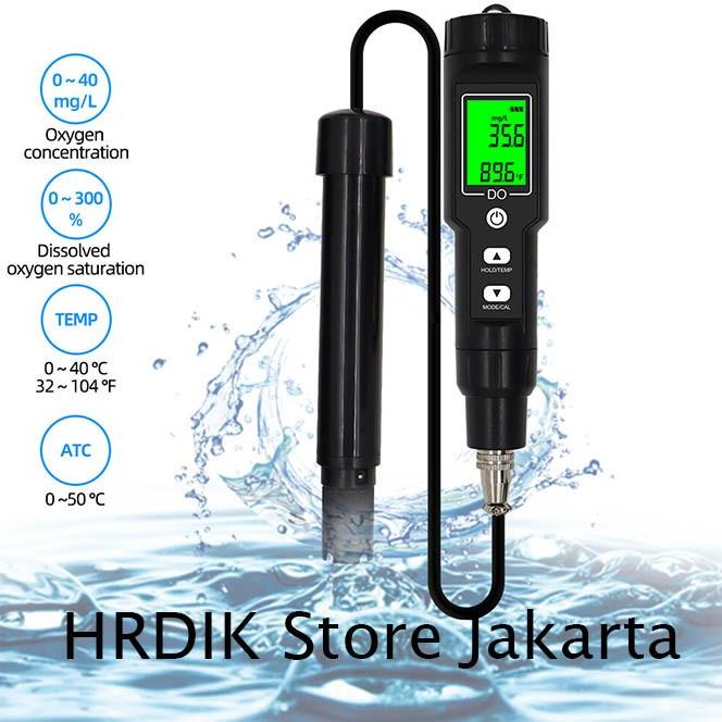 Jual Dissolved Oxygen Meter DO9100 DO Tester Oksigen Water Air Disolved ...