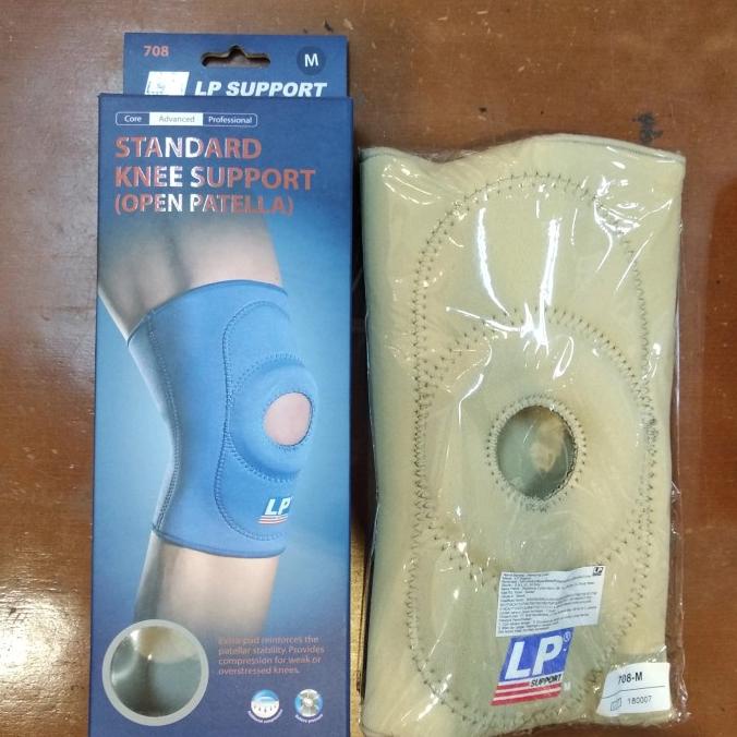 Jual LP Support Knee Open Patella LP 708 Hitam / Deker Lutut | Shopee ...