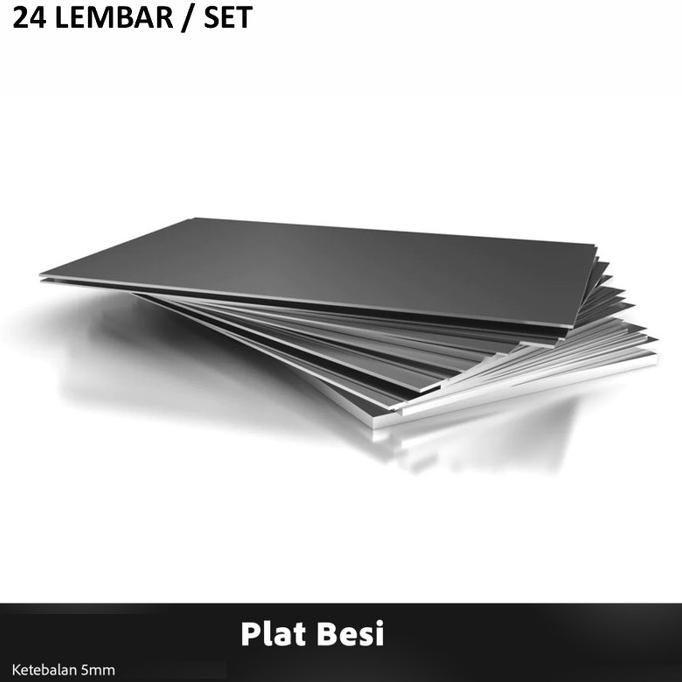 Jual Open DS] Plat Besi Steel Plate Polos Lembaran Sheet shet Tebal 5 6 ...