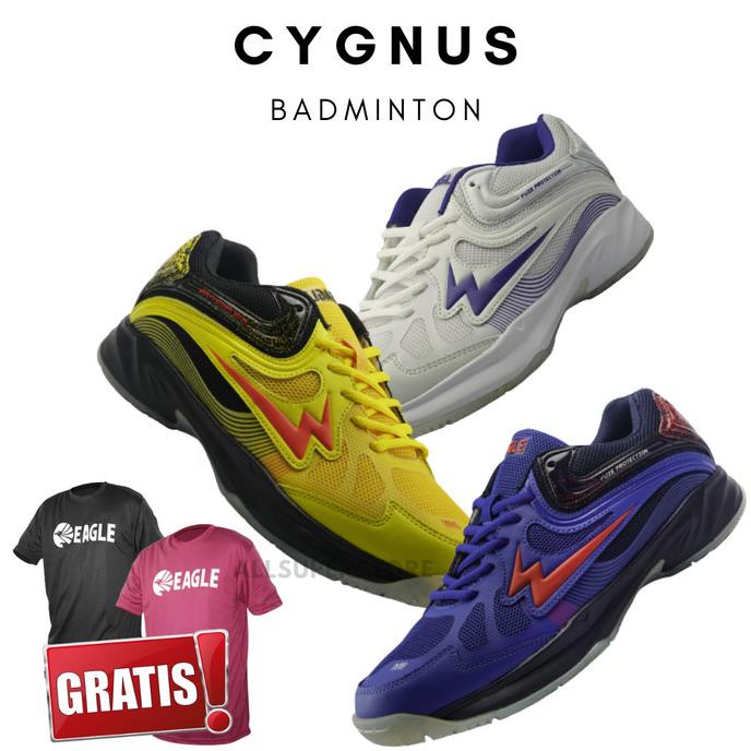 Jual EAGLE CYGNUS SEPATU BADMINTON OLAHRAGA PRIA ORIGINAL | Shopee ...