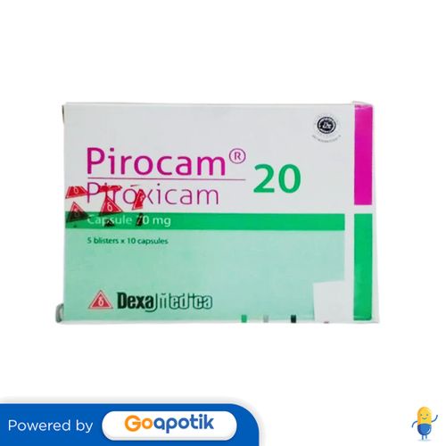 Jual PIROCAM 20 MG BOX 100 KAPSUL | Shopee Indonesia