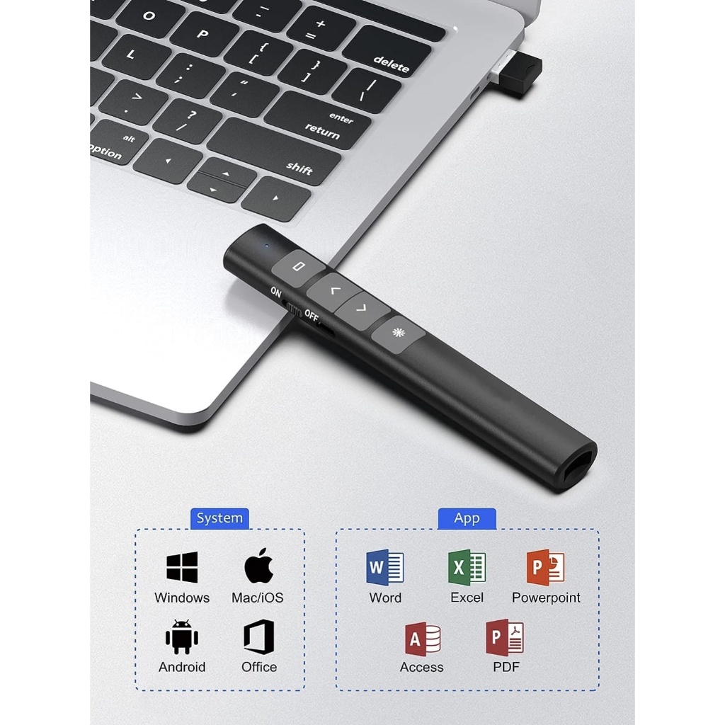 Jual Laser Pointer Wireless Pointer Presentasi Presenter Usb ...