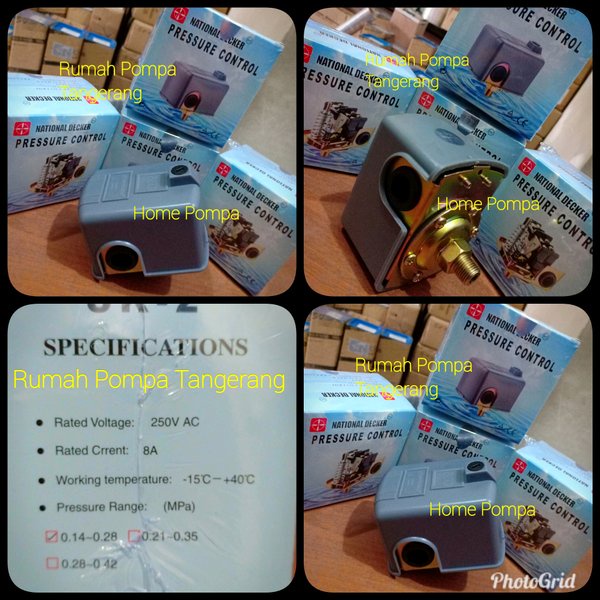 Jual Pressure Control Otomatis Pompa Air Jet Pump. | Shopee Indonesia