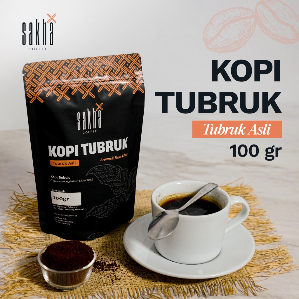 Jual Kopi Tubruk Bubuk Arabika Espresso Blend Coffee Sakha Roastery 100 ...