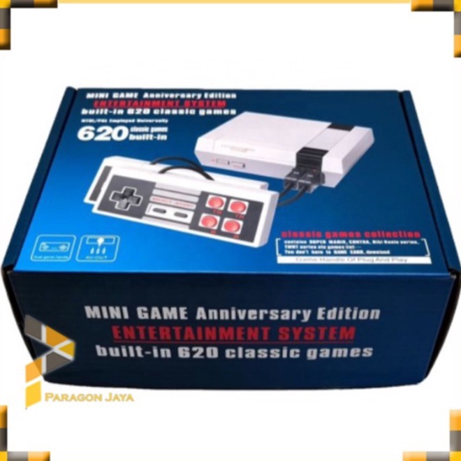 Jual PRODUK TREND Nintendo NES Clone 620 Game Retro Mini Game Built in 620 Classic Games ...