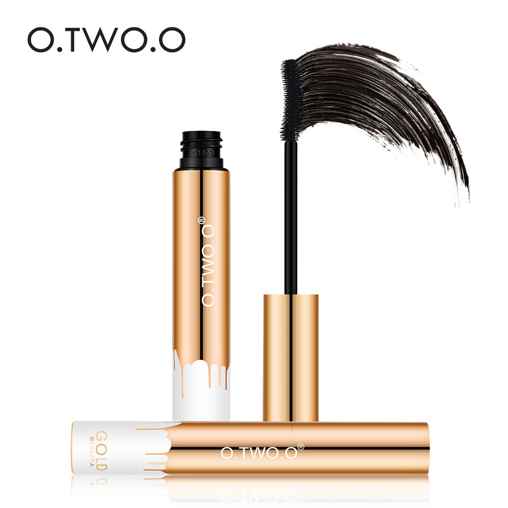 Jual O.TWO.O Gold Mascara Waterproof Long Lasting Curling Eyelash ...