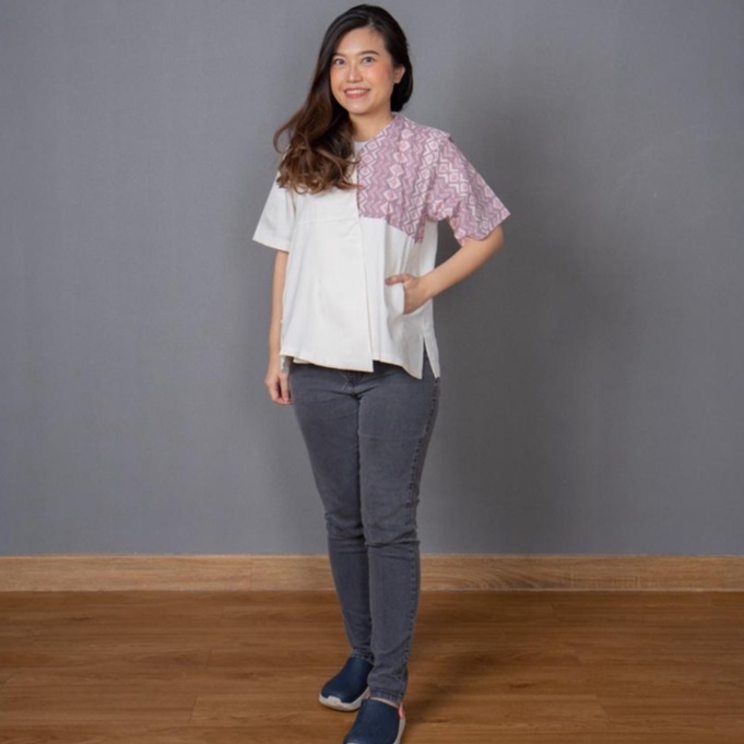 Jual Scrub Baju Dokter - Kimono batik | Shopee Indonesia