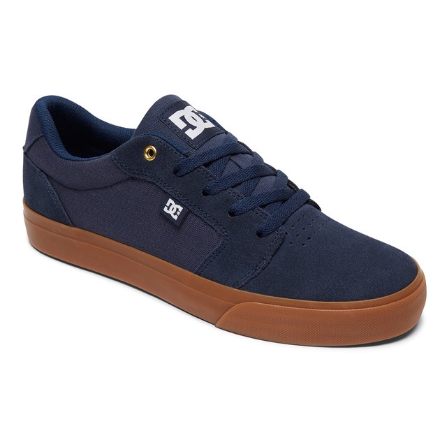 Jual DC Shoes Vulcanized Shoe Anvil Navy/Gum | Shopee Indonesia