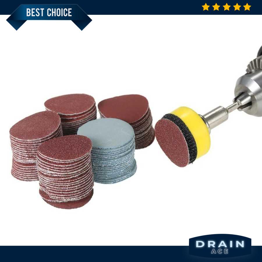 Jual Mata Bor Polishing Fiber Wheel Sanding Disc 100PCS untuk Pemolesan ...