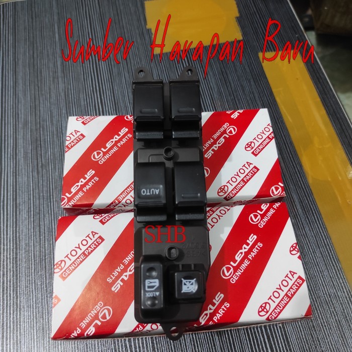 Jual Switch Saklar Power Window Kanan Toyota Innova Original Kode Br08 ...