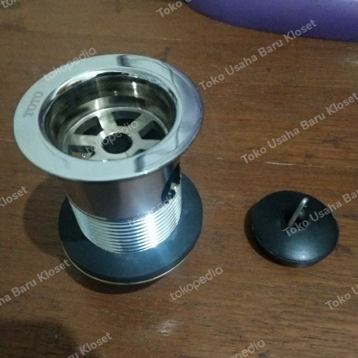 Jual Sifon head/ Afur wastafel toto t6jv4 original | Shopee Indonesia