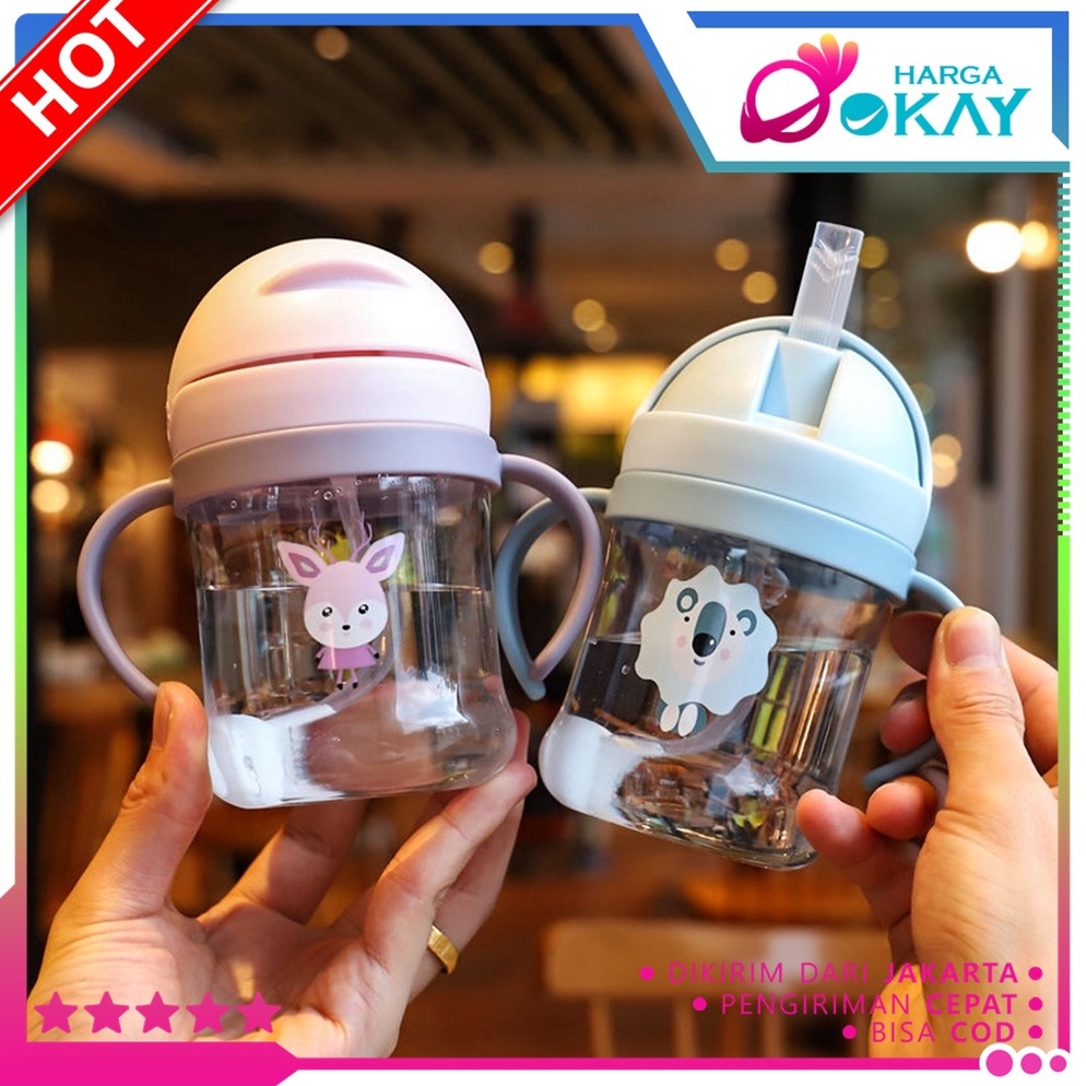 Jual TREND TERBARU HO Botol Minum Anak Viral 280ML Botol Air Minum Anak ...