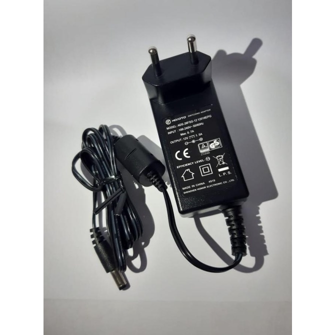 Jual Adaptor Original Mesin Absensi 12V 1.5A Original | Shopee Indonesia