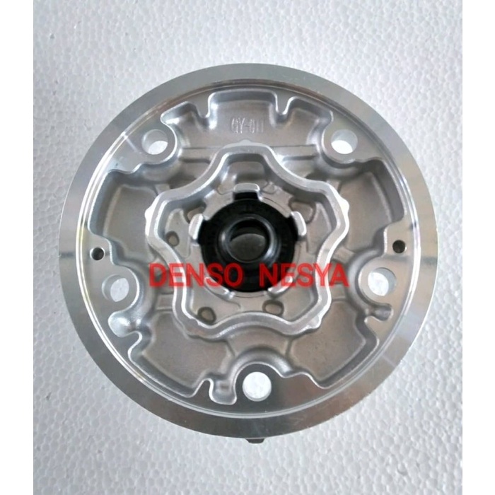 Jual cylinder head kepala kompresor ac mobil great corolla + shaft seal ...