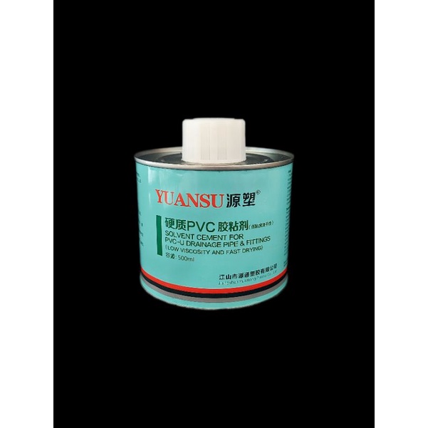 Jual Lem pipa pvc / Solvent Cement for PVC merk YUANSU (400 gram )i ...