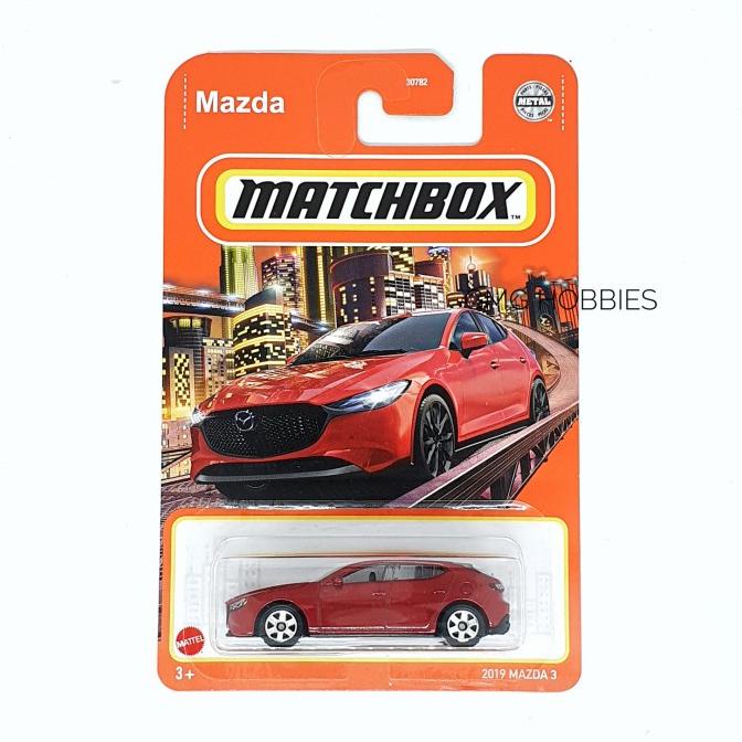 Jual New Y 2021 - 2019 Mazda 3 Merah Matchbox Diecast Mobil Mattel ...