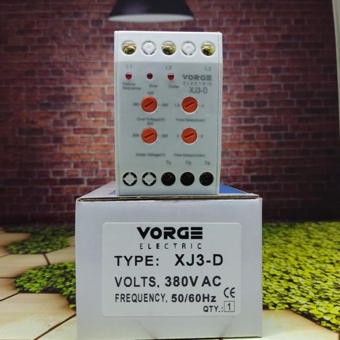 Jual Promo Chint XJ3-D Phase Failure Relay Over / Under Voltage ...