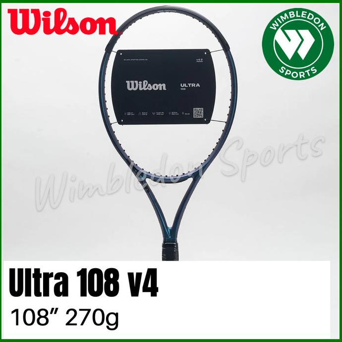 Jual Raket Tenis Wilson Ultra 108 v4 / Raket Wilson Ultra 108 v4 270g ...